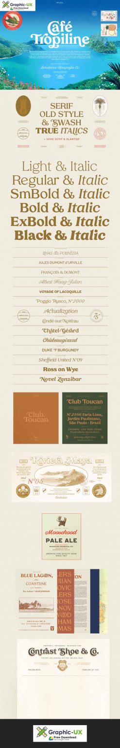 Tropiline Font – GraphicUX