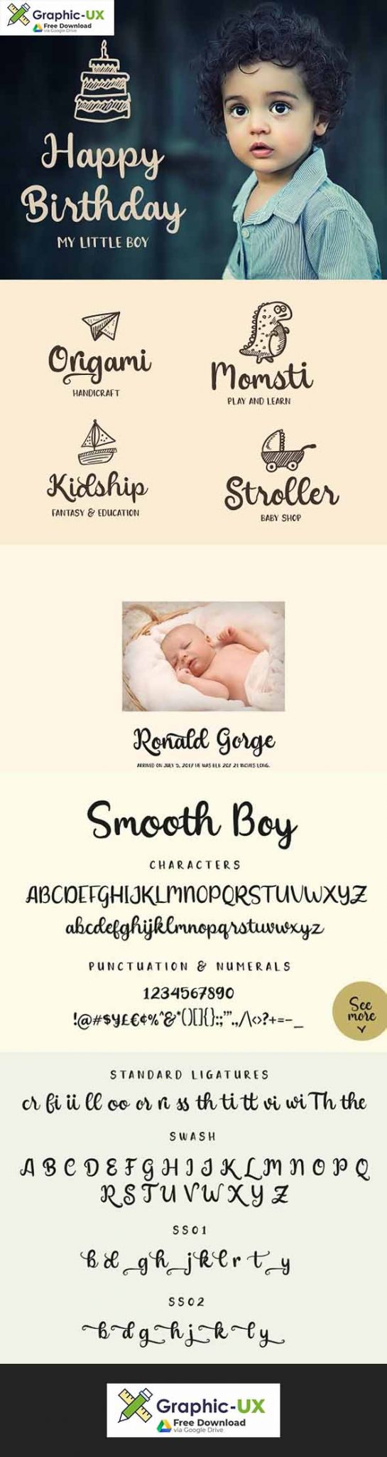 Boy Font – GraphicUX