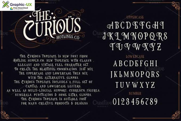 Curious Font – GraphicUX