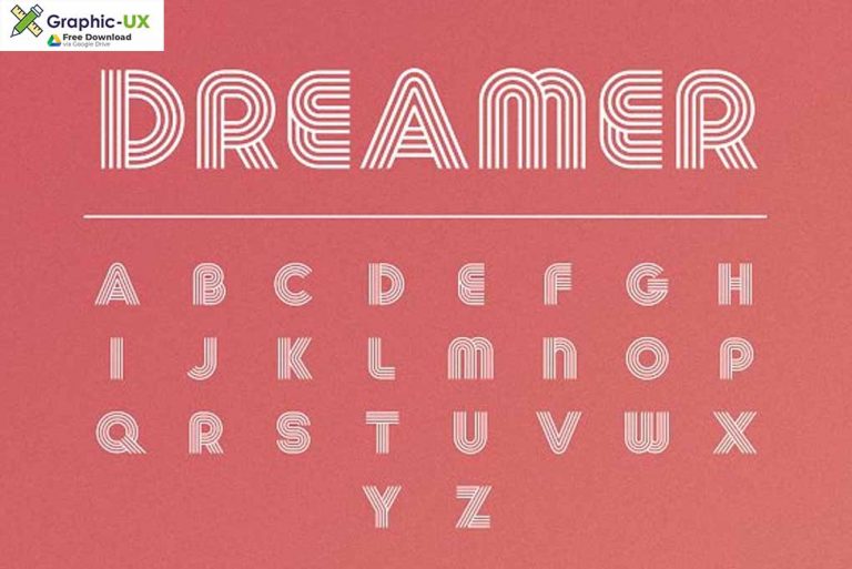 Multi Line Font – GraphicUX