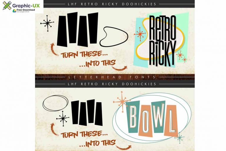 Retro Ricky Font – GraphicUX
