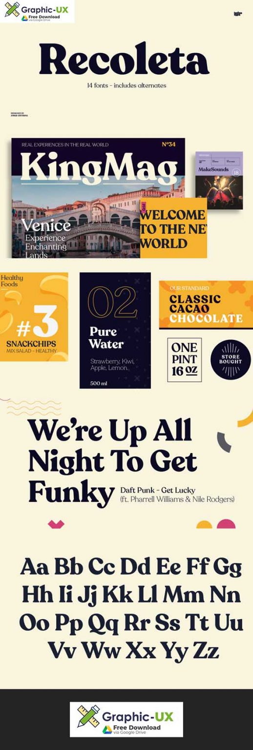 Recoleta Font – GraphicUX