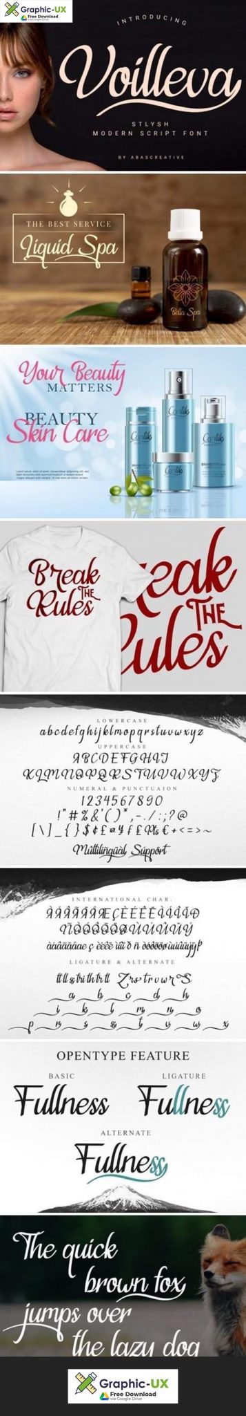 Voilleva Font – GraphicUX