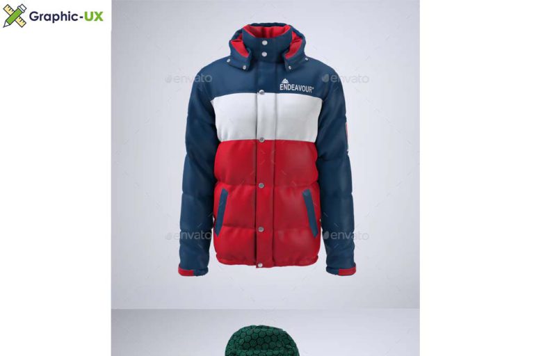 Puffer Jacket Mock-up – GraphicUX