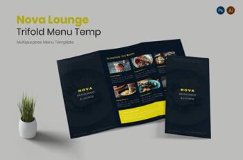 Nova Restaurant Menu – GraphicUX