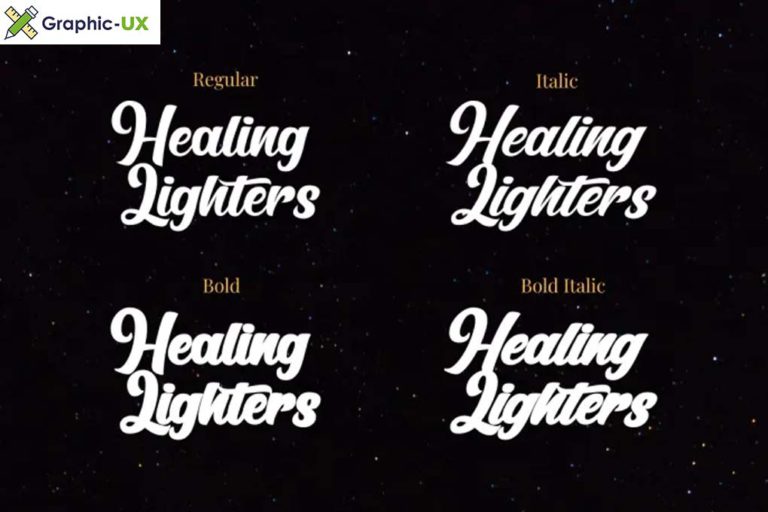 Healing Lighters Font – GraphicUX