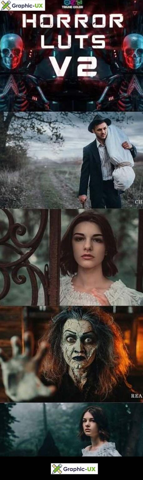 Triune Digital - Horror Luts V2 – GraphicUX